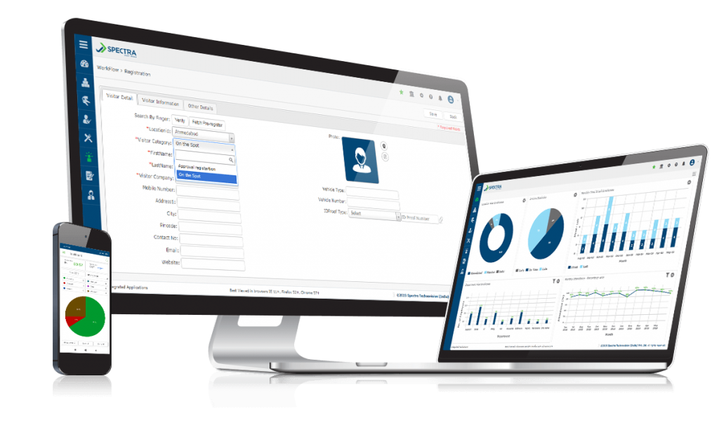 Visitor Management Software – Main Image | Spectra